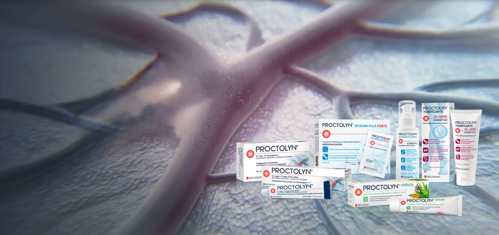 Proctolyn - Prodotti per Emorroidi e Microcircolazione